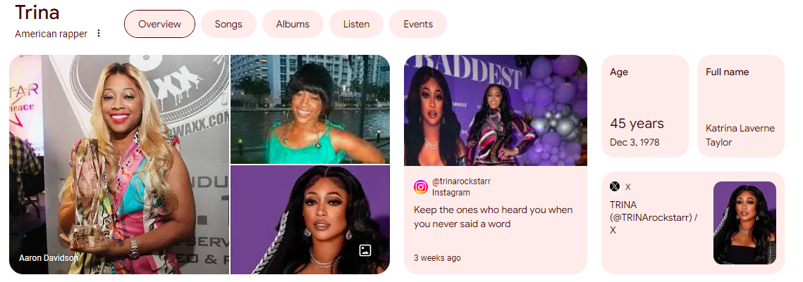 Trina Net Worth: Unveiling The Wealth Of Hip-Hop's Diamond Princess ...